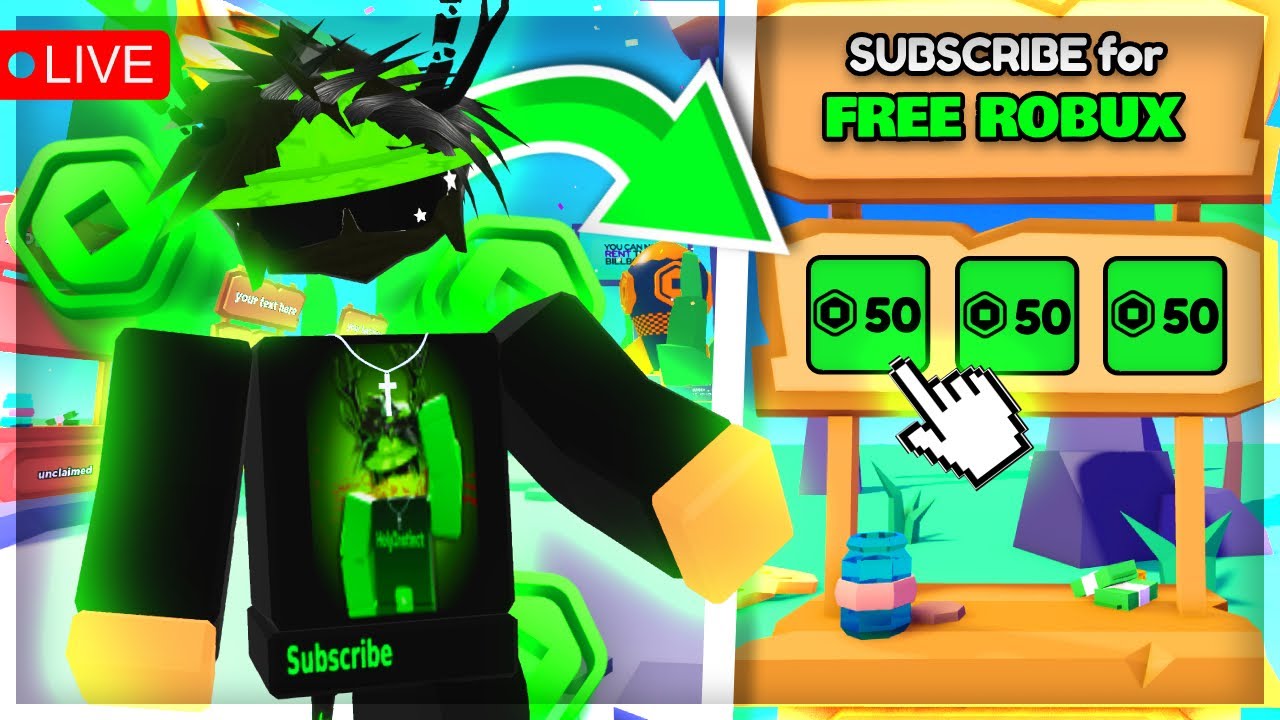 Raising Robux💸PLS DONATE💸🔴LIVE🔴| GOAL: 2.1M Raised (Road To 20K Subs ...