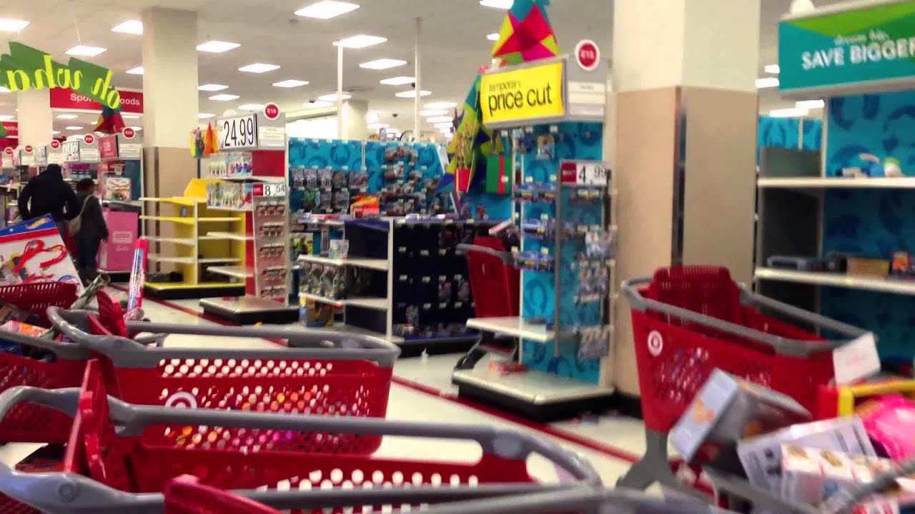 Target trashed! Holiday 2012! - YouTube
