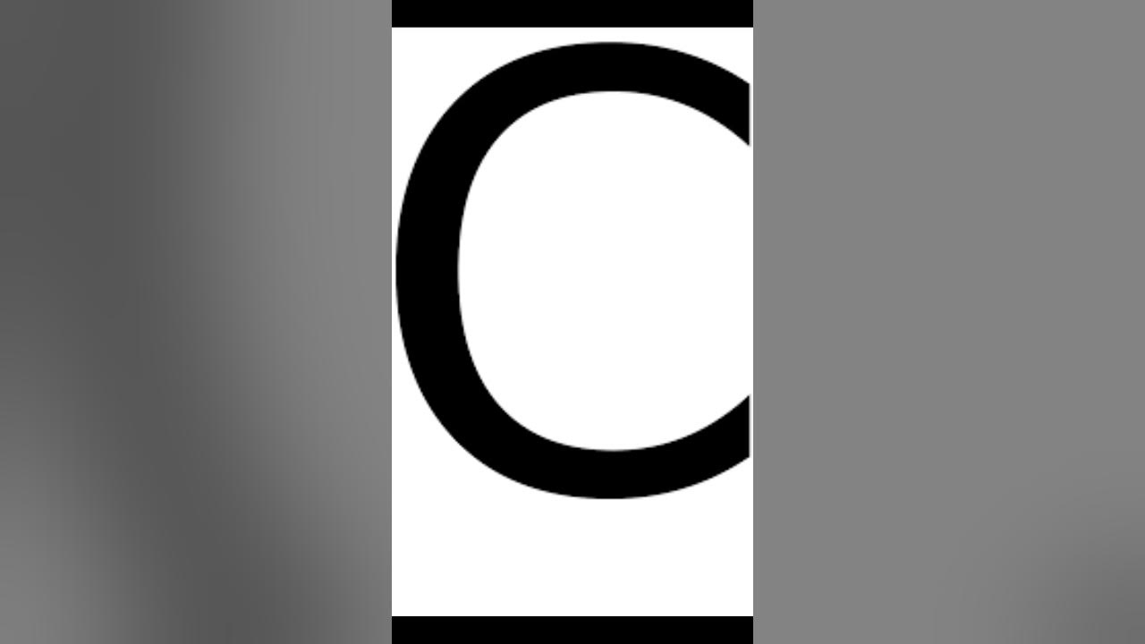 The Power of C: C Simple but Striking Statement - YouTube