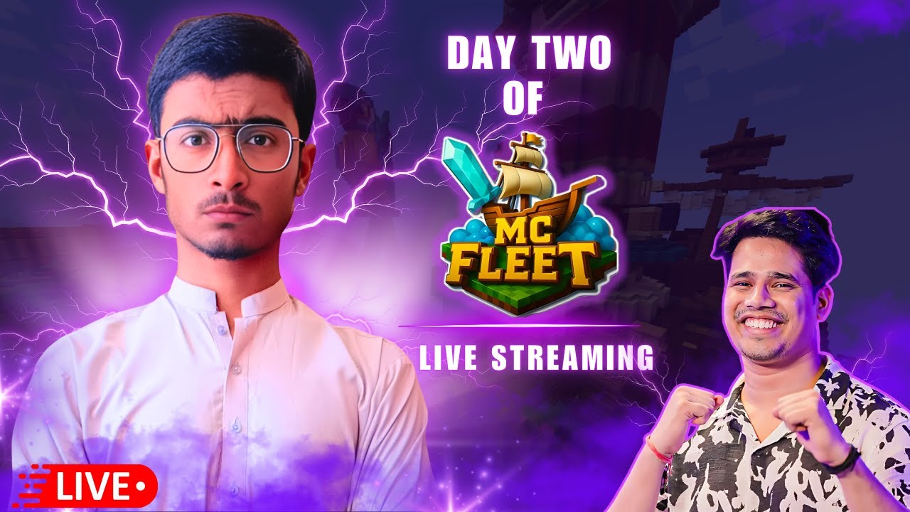 Live Stream Alert: McFleet Server Day 2 – Don't Miss Out! 🔴🎉@GamerFleet ...
