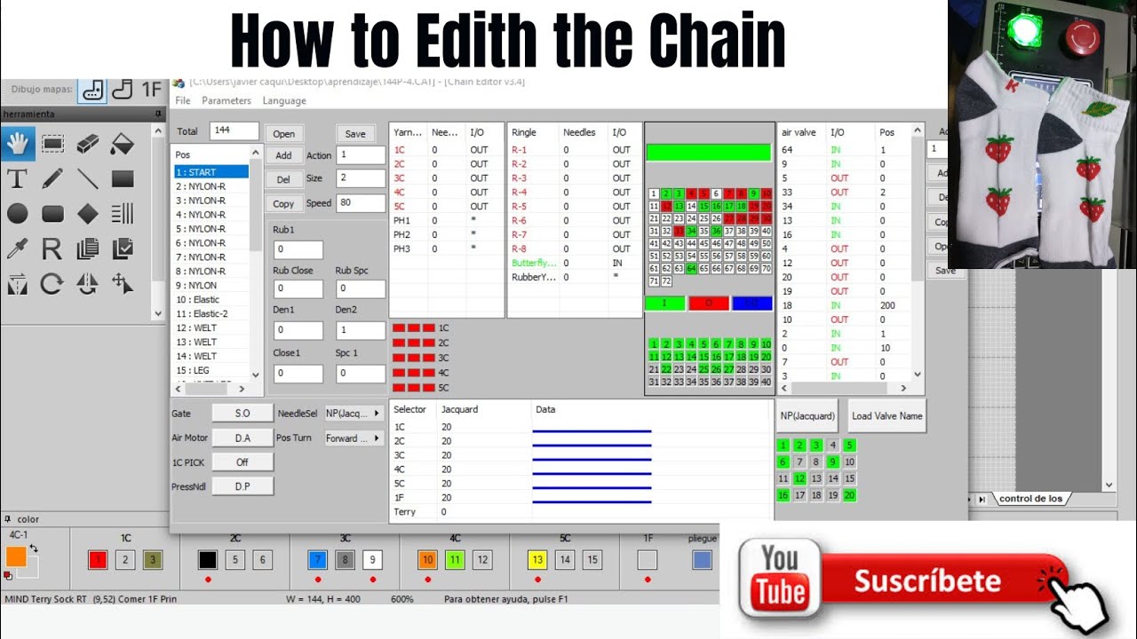 How to Edit the chain - YouTube
