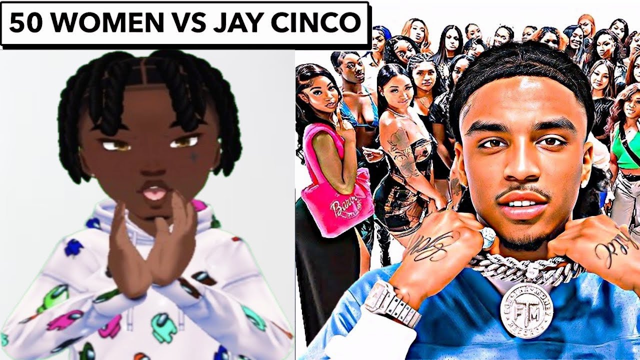 50 WOMEN VS 1 RAPPER : JAY CINCO REACTION! - YouTube