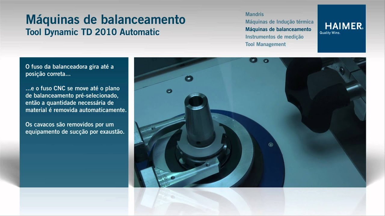 Haimer Tool Dynamic TD Automatic - YouTube