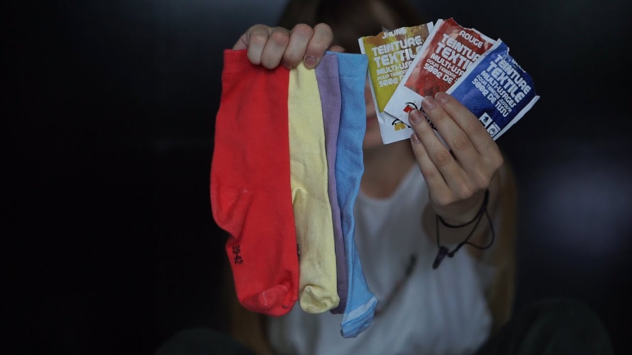 🌸 Je test des Teintures à Textiles (Teinture Design) 🌸 - YouTube