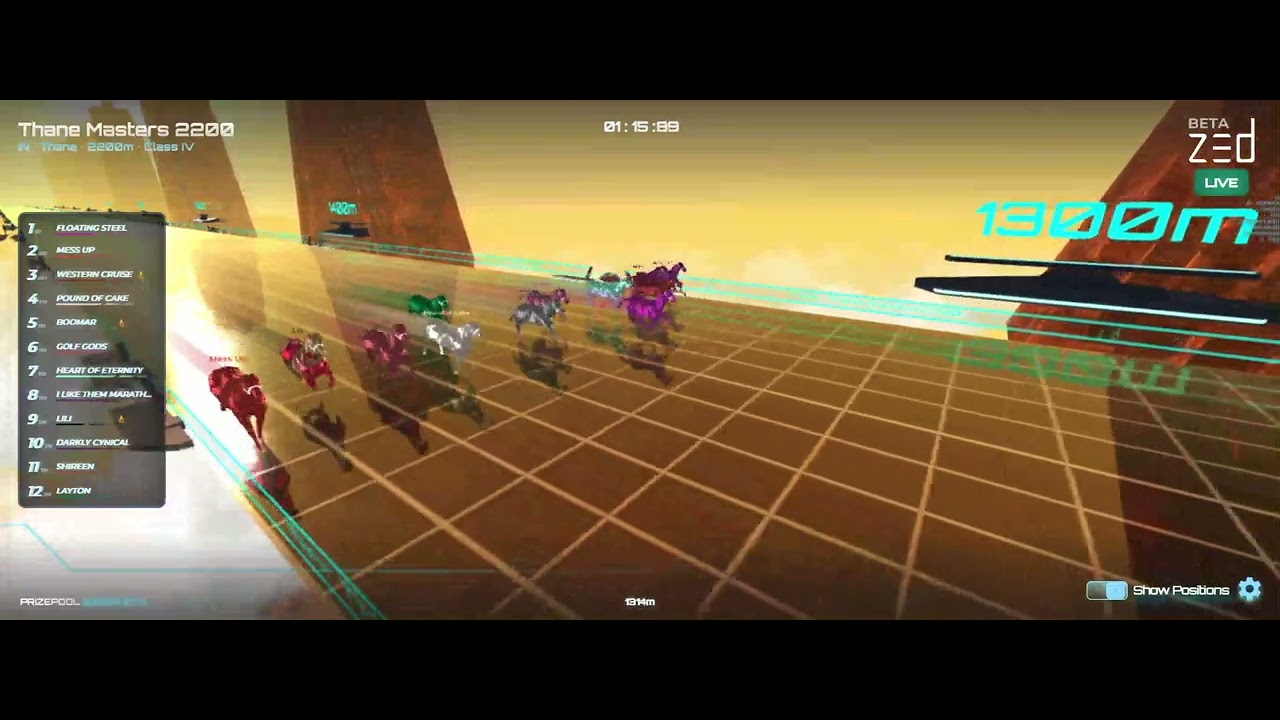 ZED RUN Thane Masters 2200 m Horse Race Feb 2024 - YouTube
