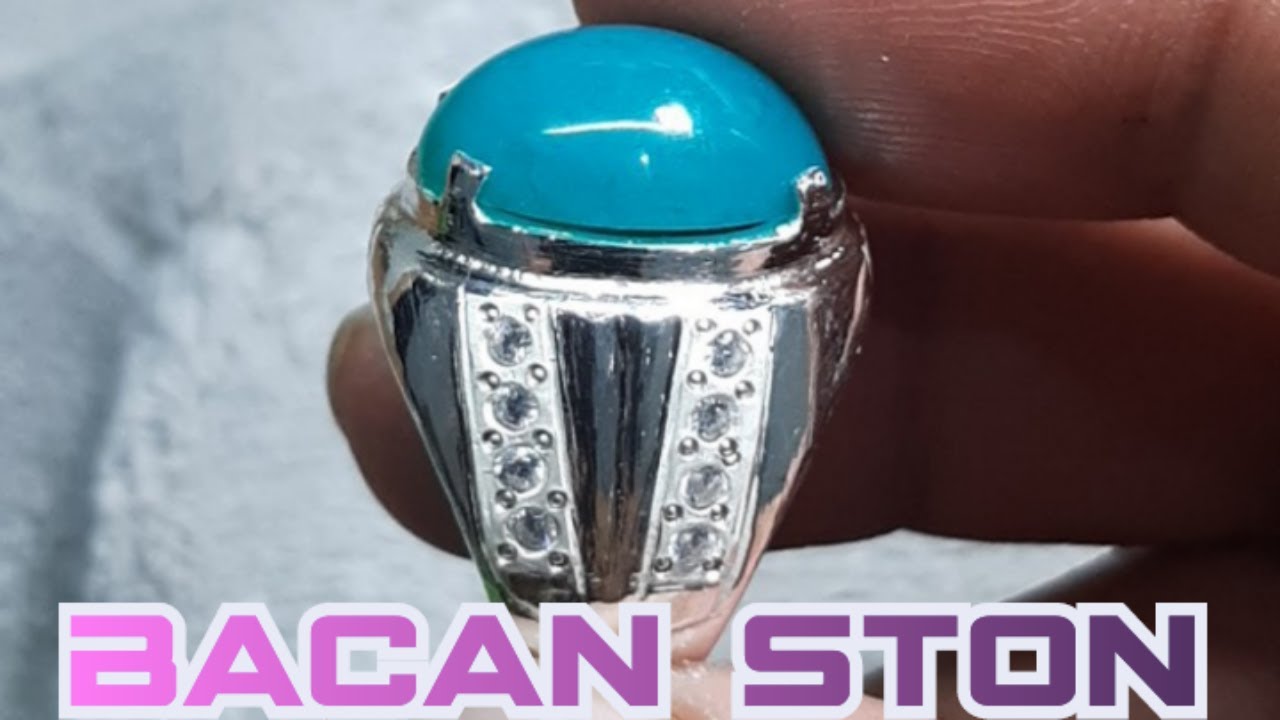 Bacan Stone ┃ Custom ring making‼️ - YouTube