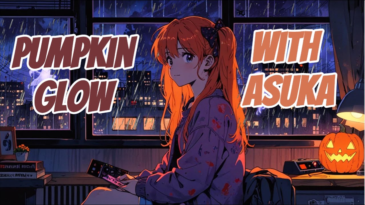Pumpkin Glow with Asuka 🌙 | Retro Lofi for Spooky Nights - YouTube