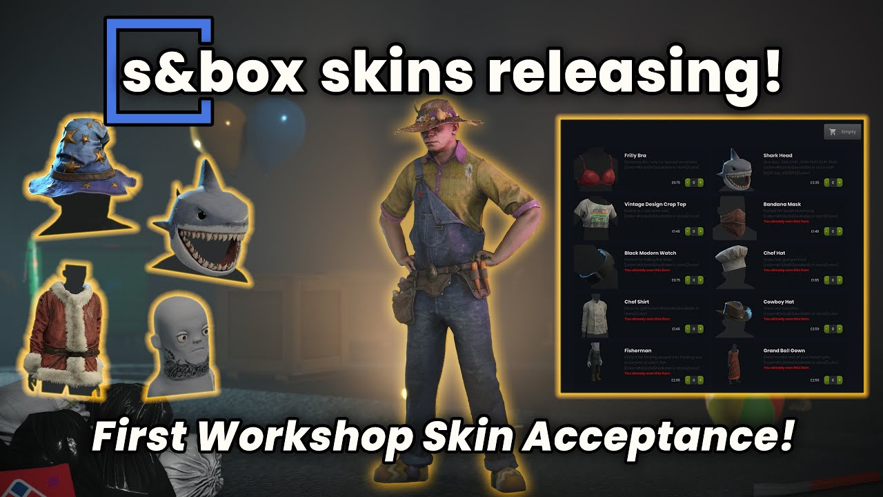 s&box Skins Releasing! (Workshop & BIG profits!) - YouTube