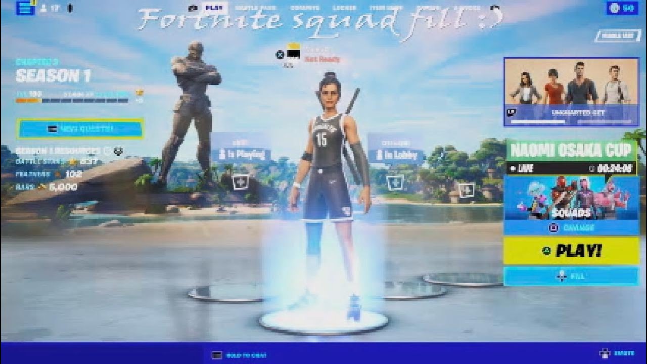 Fortnite squad fill:) - YouTube