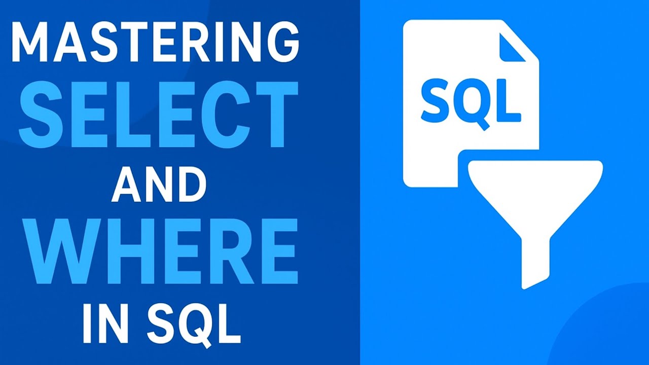 How to use SELECT and WHERE in SQL | Selecting | retrieving data from ...