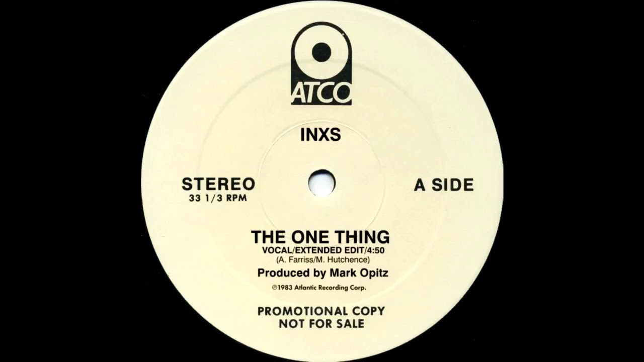 INXS - The One Thing (Extended Edit) 1983 - YouTube