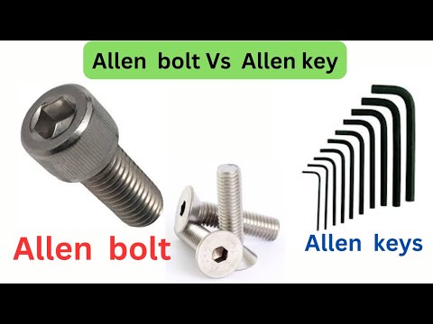 Allen Bolt Vs Allen Keys || Allen Key Sizes || Hvac Engineering ...