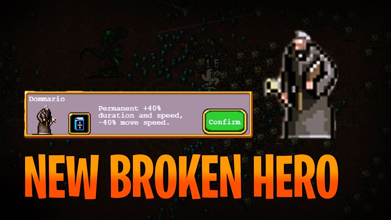 *NEW* OP CHARACTER DOMMARIO 6 WEAPON UPGRADE RUN VAMPIRE SURVIVORS ...