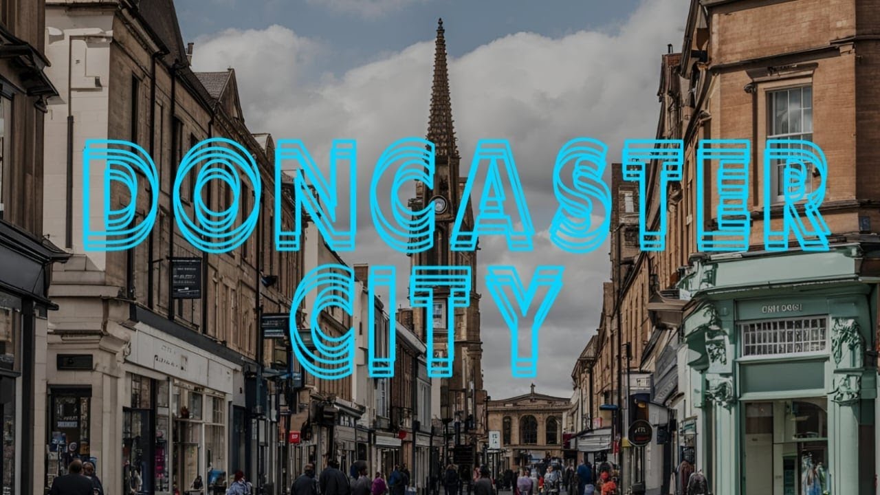 ডনকাস্টার সিটি | DONCASTER CITY CENTRE (4K) | Doncaster UK | It's a ...