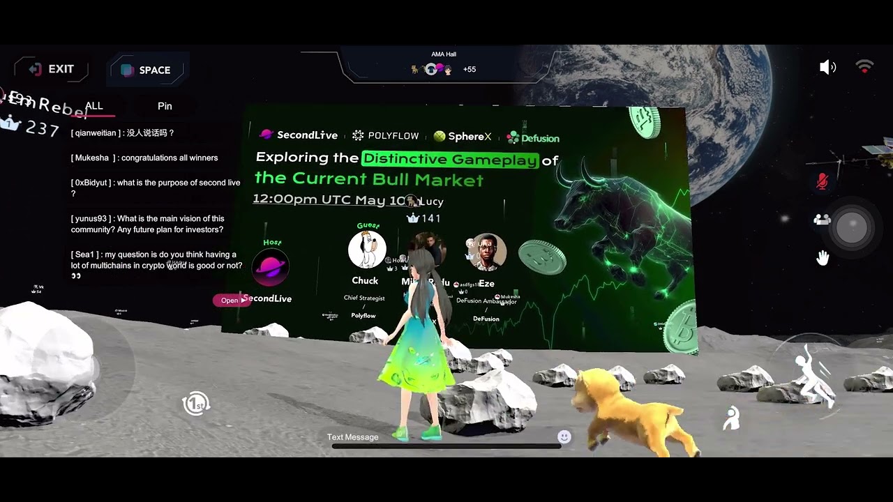 SecondLive 3D metaverse AMA Series 3rd/3: Current Bull Market Gameplay (Part 3) - YouTube