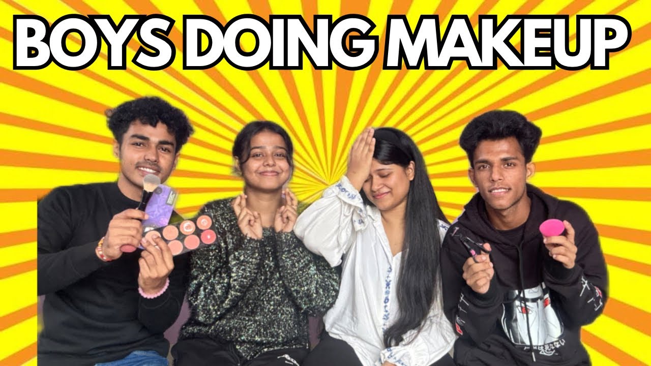 MAKEUP CHALLENGE | ASKING BOYS QUESTIONS ABOUT GIRLS 💄🤩 - YouTube