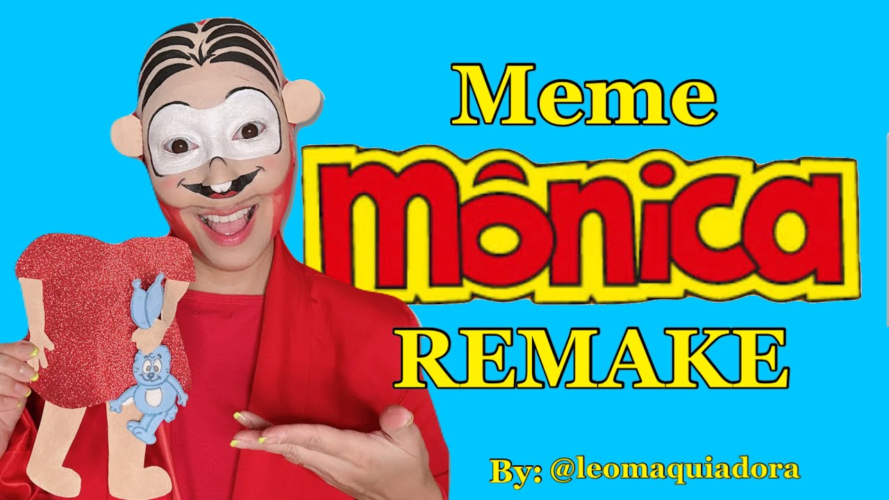 REMAKE da Make mais icônica de todos os tempos: a Meme Mônica ️ - YouTube