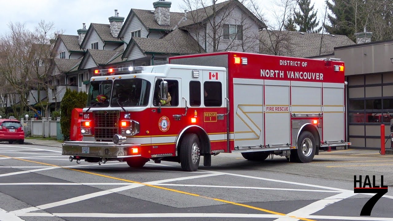 North Vancouver District Fire & Rescue Services - Old & NEW Rescue 1 ...