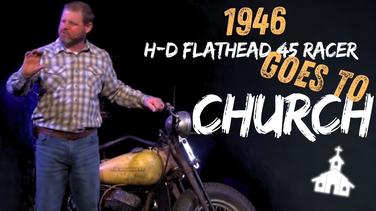 Flathead racer goes to church on Easter - YouTube