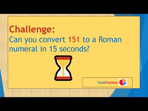 151 to Roman Numerals Challenge – Can You Solve It Fast? ⏱️ - YouTube