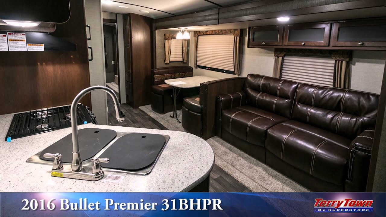 2016 Keystone Bullet Premier 31BHPR tour Travel Trailer RV at TerryTown ...