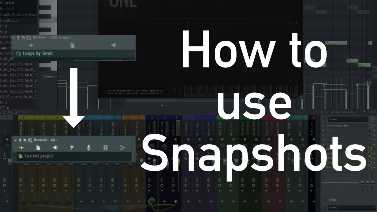 How to use Snapshots in FL Studio [FL Studio 20] - YouTube