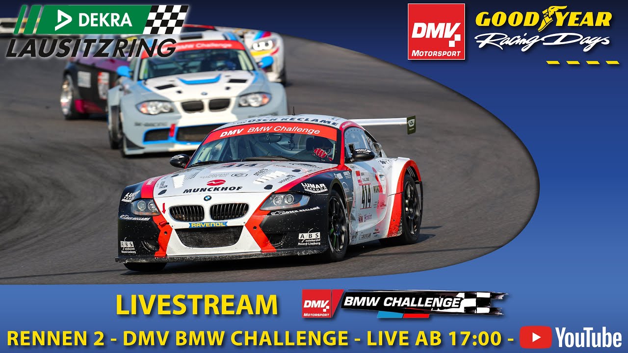 DMV BMW Challenge | Rennen 2 | 7. Lauf Lausitzring | DMV Goodyear ...