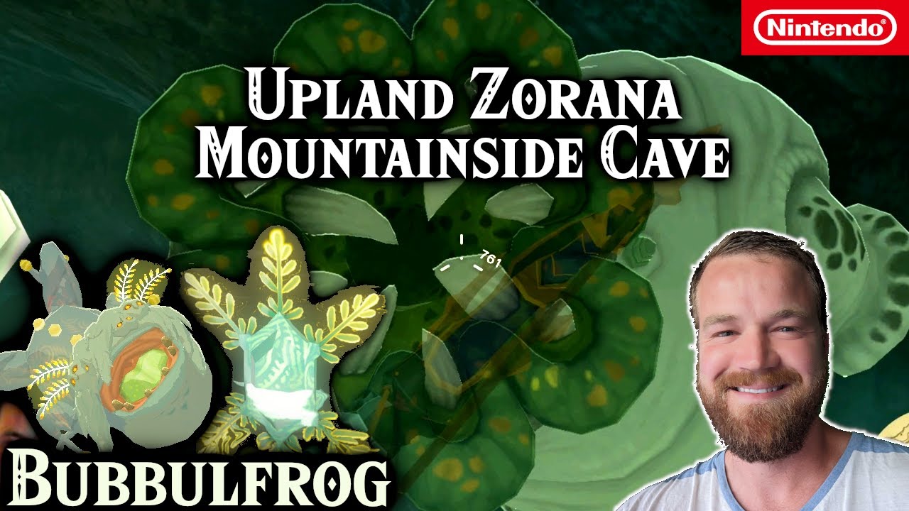 Upland Zorana Mountainside Cave Bubbulfrog Bubbul gem Zelda Tears of ...