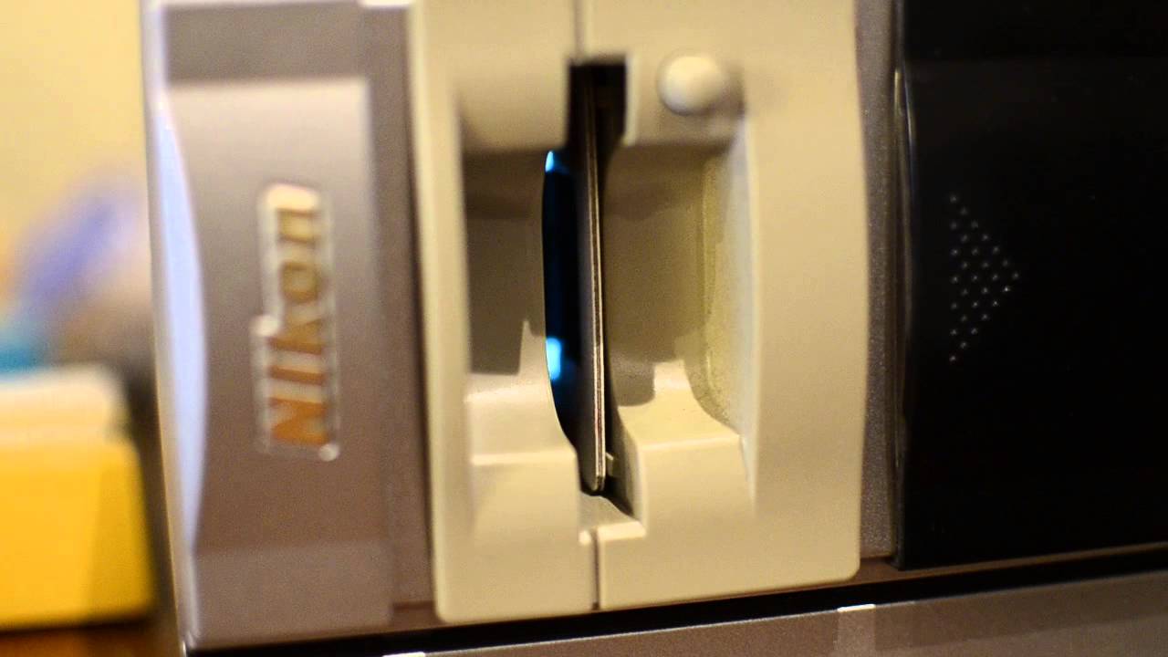 Nikon Coolscan LS4000 - YouTube