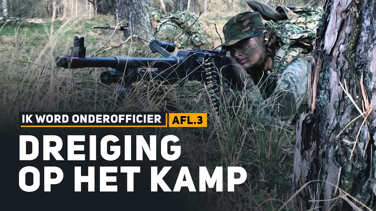 DREIGING OP HET KAMP | Ik word Onderofficier | #3 - YouTube