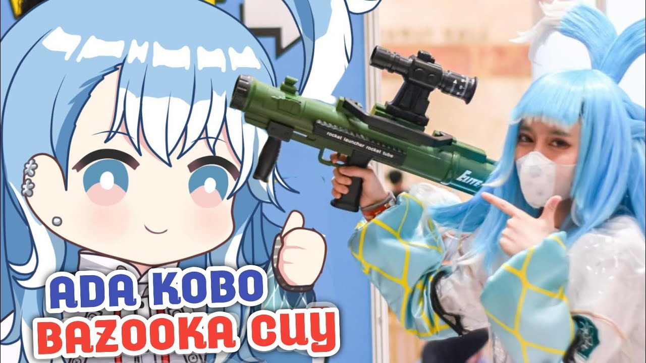 Reaksi Kobo saat tahu ada yang Cosplay "Kobo Bazooka" di ICC - [Kobo ...