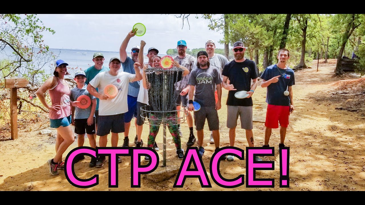 CTP Ace for Nicole Chappell at Old Man! Disc Golf Ace - YouTube