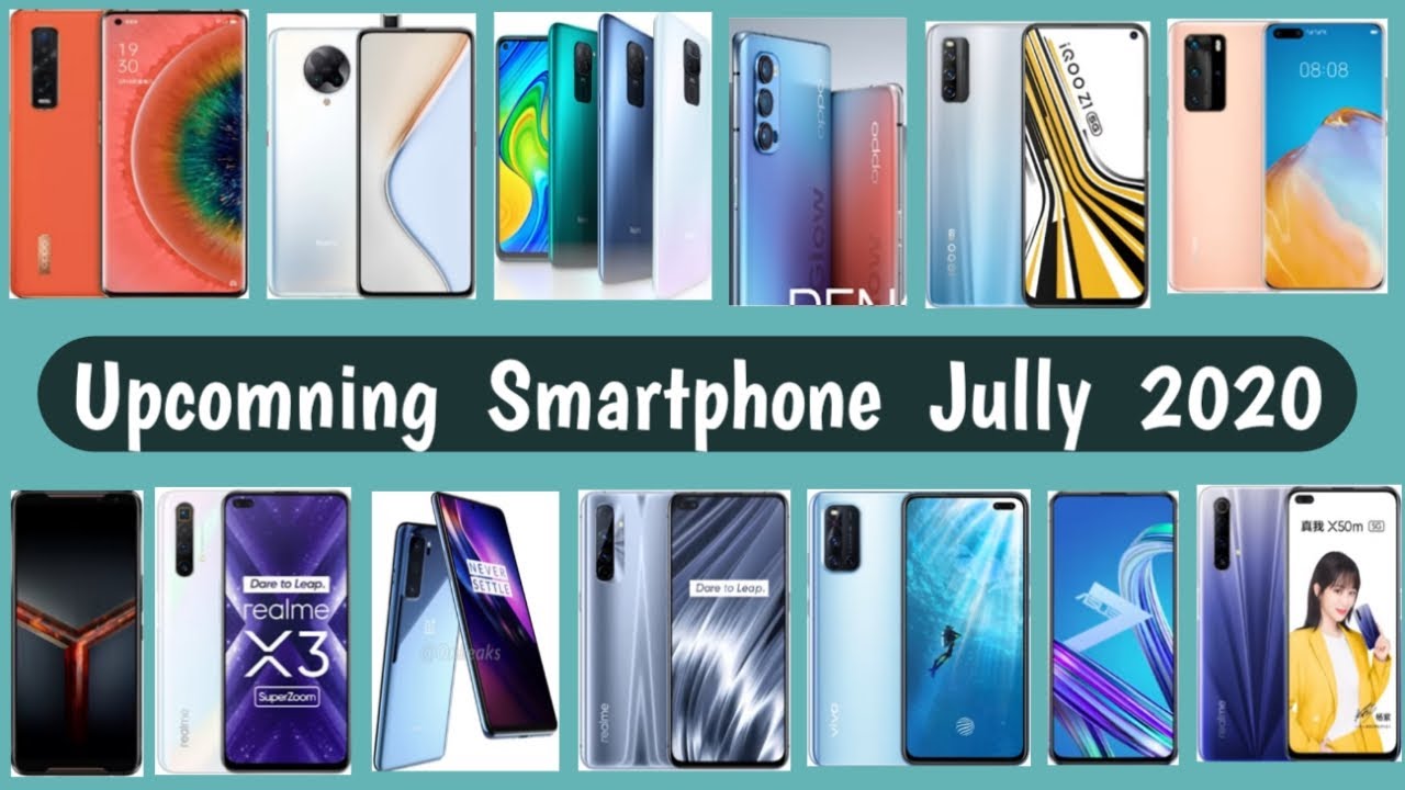 Best upcoming Mobile phone launches in june & jully 2020 - YouTube