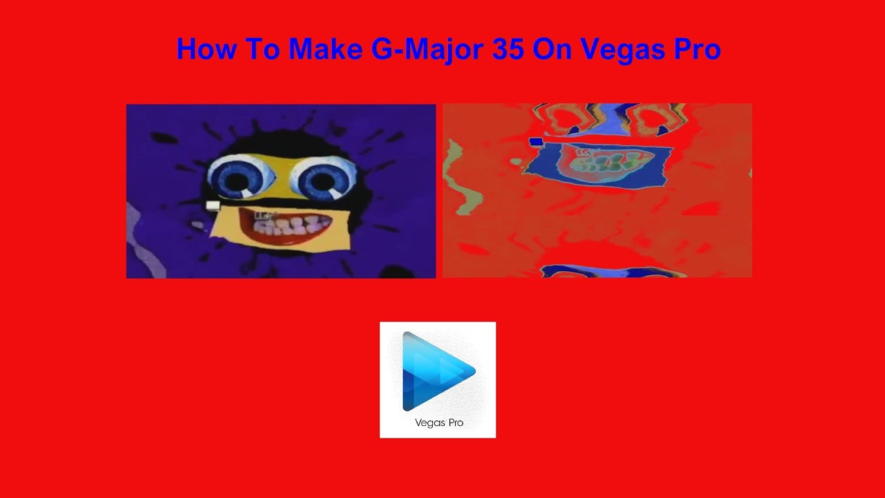 How To Make G-Major 35 On Vegas Pro - YouTube