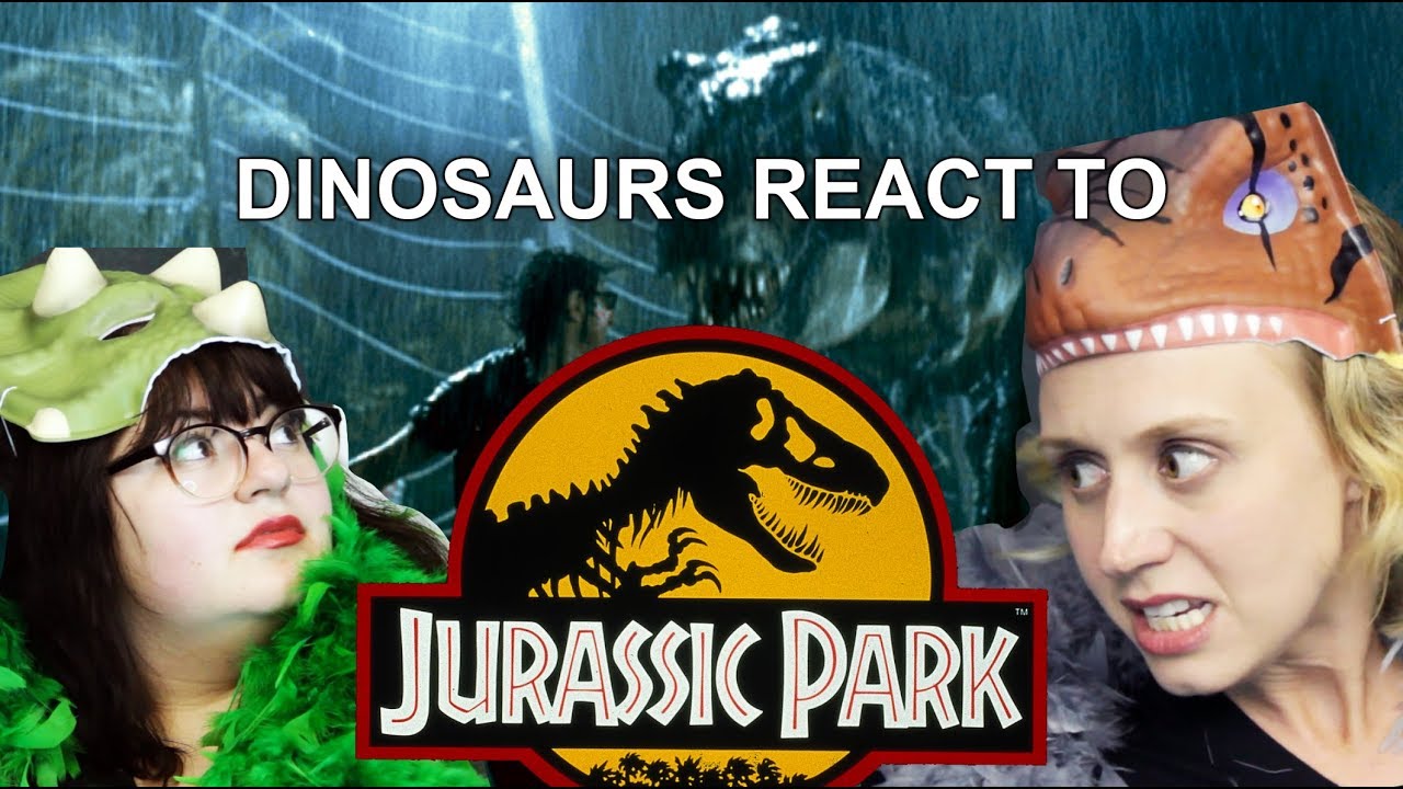 DINOSAURS REACT TO JURASSIC PARK - Sketch by the Doubleclicks - YouTube