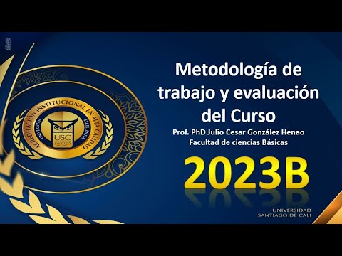 Metodología y Criterios de Evaluación: Curso con el Profesor Julio ...