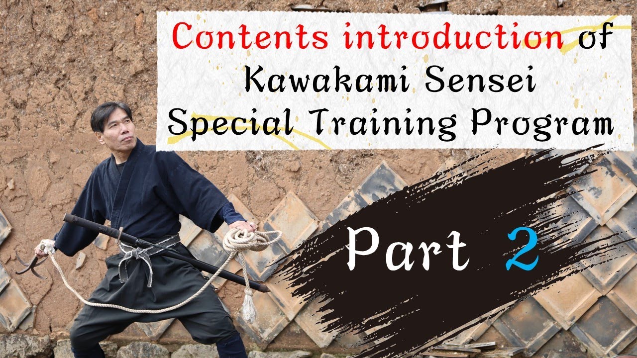 [Part 2]Program contents of Kawakami Sensei Special Training - YouTube