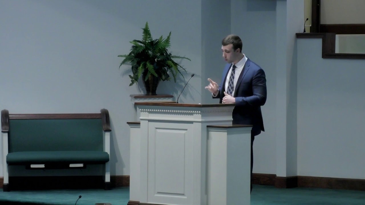 Evan Manning The Importance of Work 01/27/2019 PM - YouTube