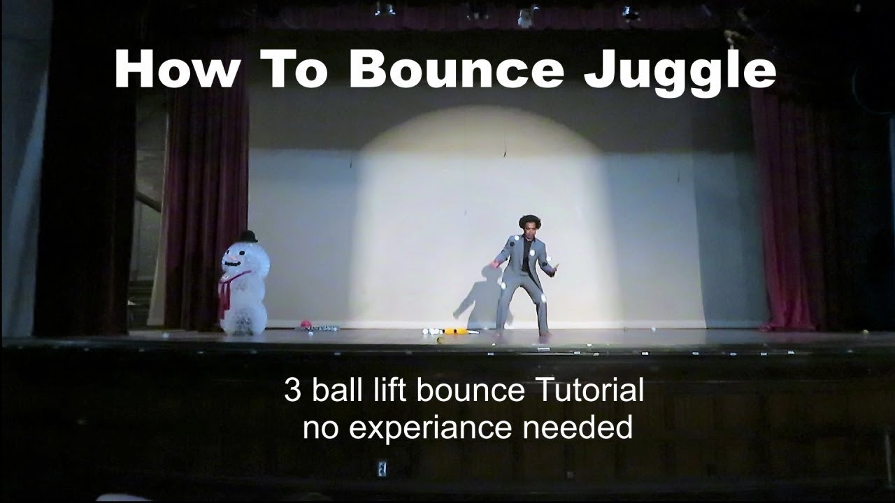 How to bounce juggle (no experience needed) - YouTube
