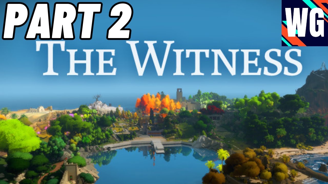 Let's Play The Witness! [2] Apple Tree Puzzles and More! - YouTube