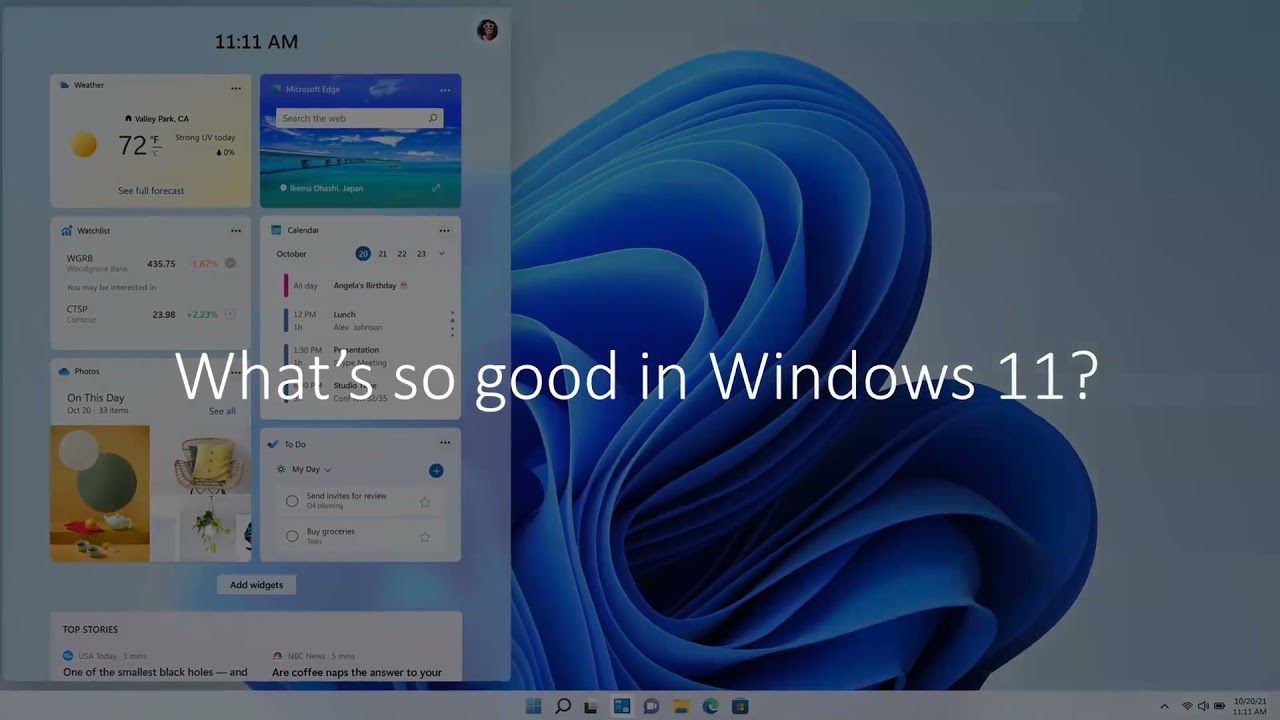 Short Review of Windows 11 (PROJECT) - YouTube