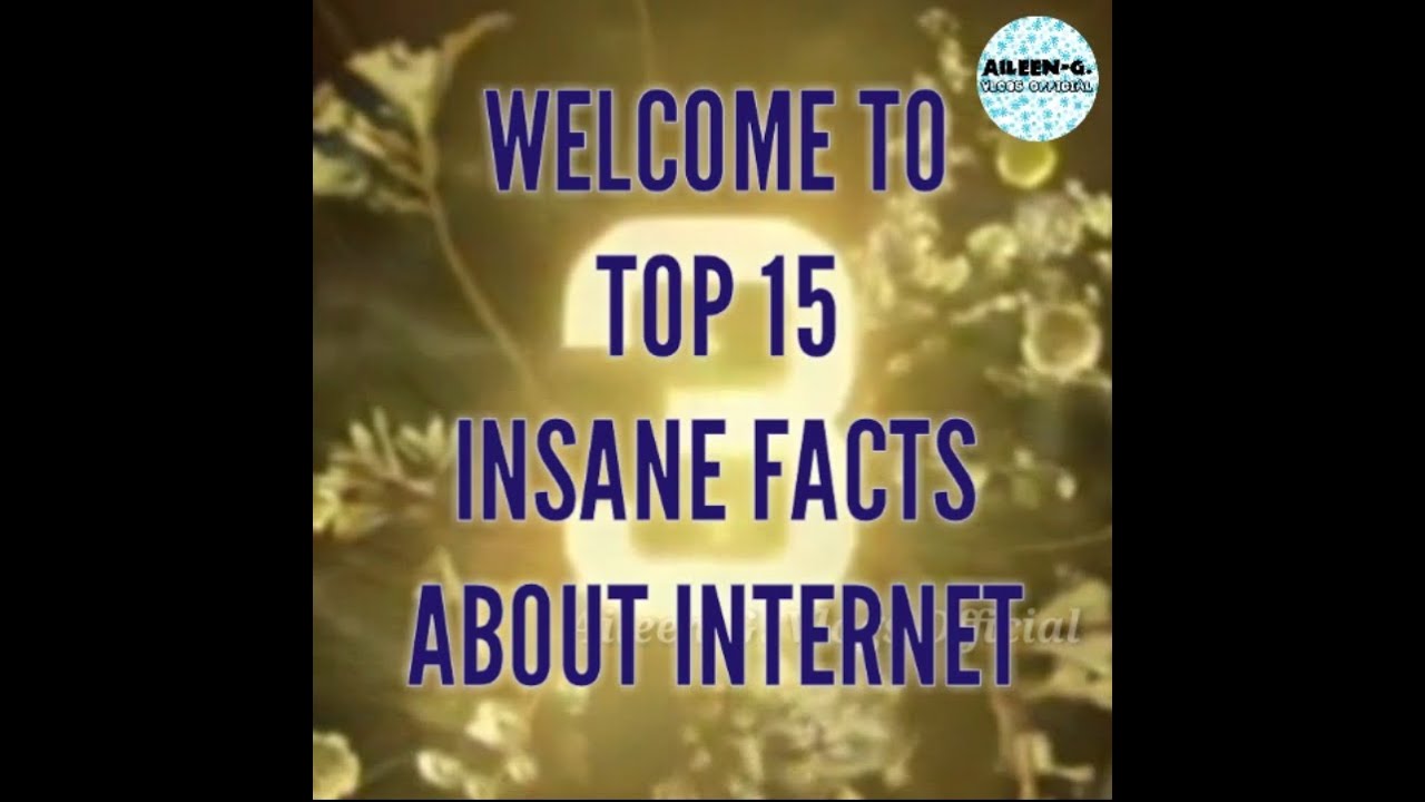 💻💠📱 TOP 15 MOST INSANE FACTS ABOUT INTERNET 📱💠💻 - YouTube