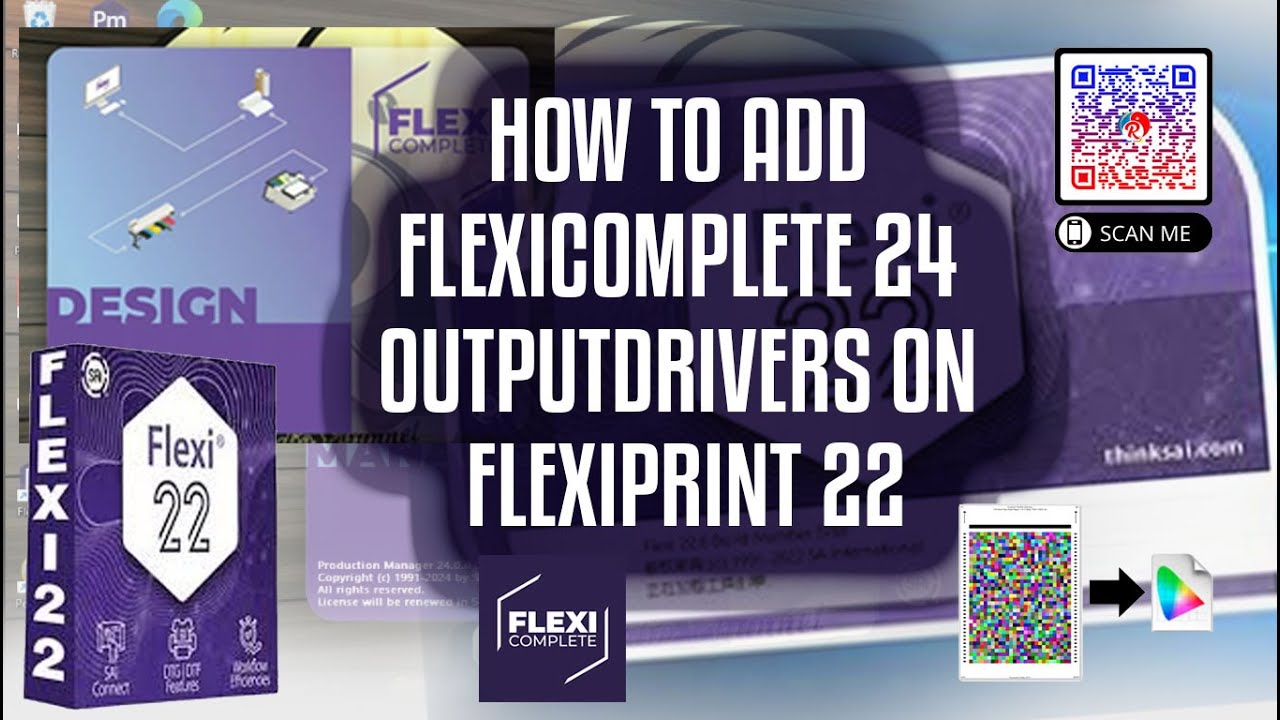 HOW TO ADD FLEXICOMPLETE 24 OUTPUTDRIVERS ON FLEXIPRINT 22 - YouTube
