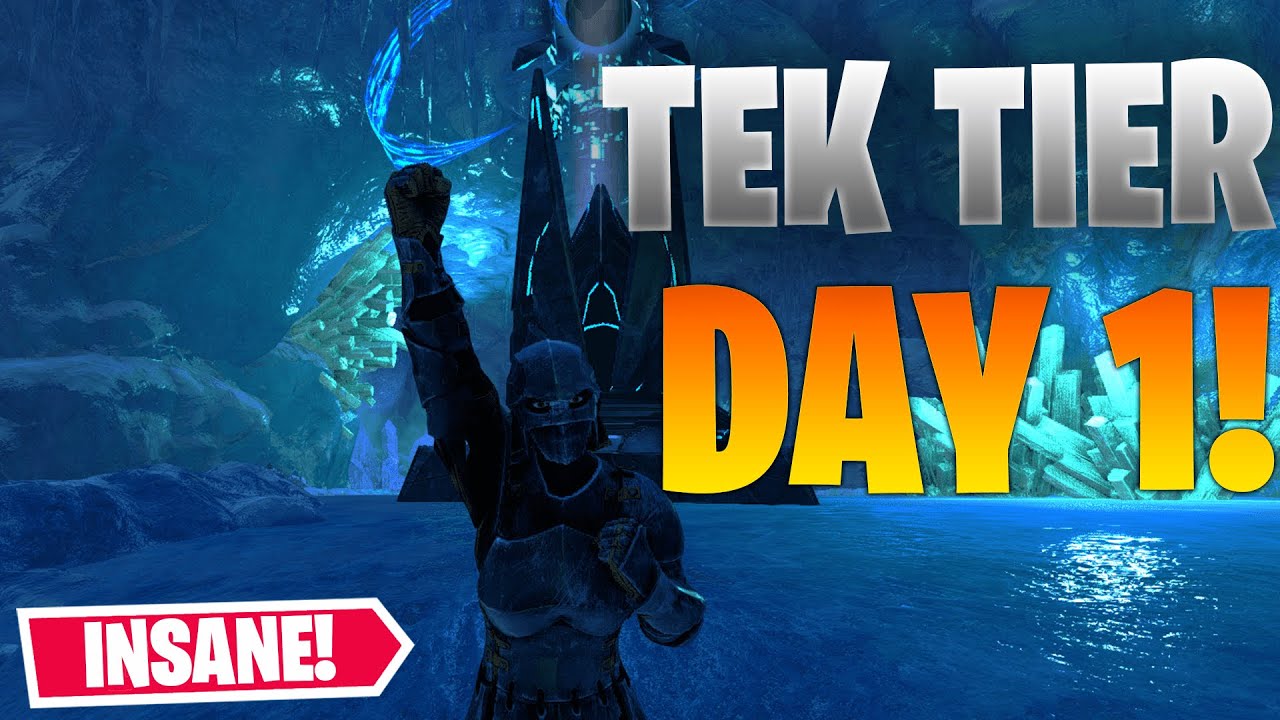 UPGRADING OUR ICE CAVE TO TEK TIER! - ARK - YouTube