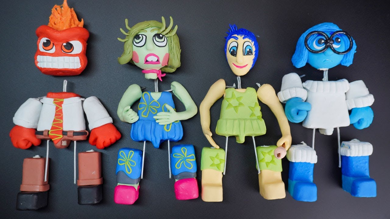 Inside Out 2 Mood CUBES LEGO Emotions with ANGEL, DISGUST, JOY, SADNESS ...