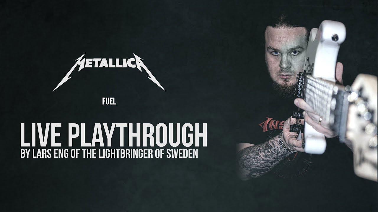 Metallica - Fuel - Live Playthrough by Lars Eng - YouTube