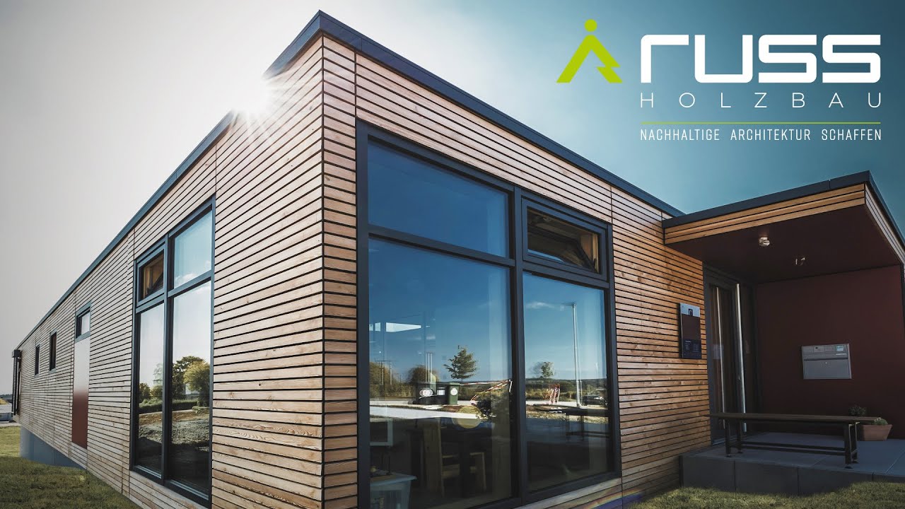 Russ Holzbau – MODULBAU - YouTube