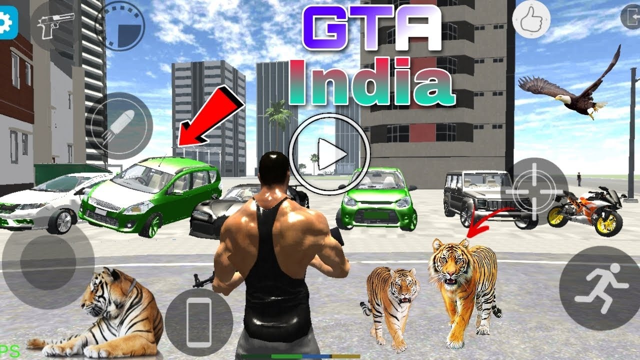Gta India Gameplay | Gta India New Update | Gta India Bike Game Cheat ...