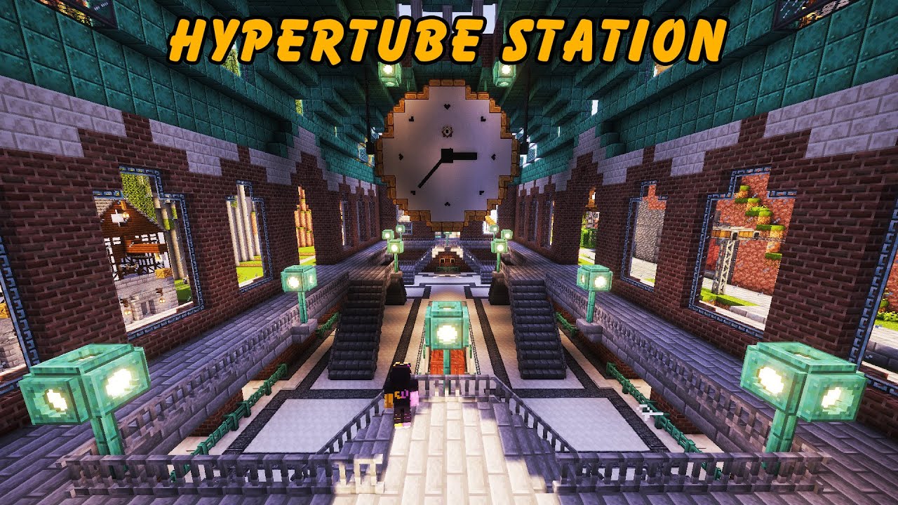 My HYPERTUBE STATION Is WORKING NOW - Create: Sky Colonies Ep 25 - YouTube