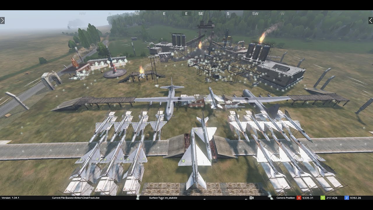DayZ Mods LIVE : Drift Track for Olga's from SCRATCH, Changing Jump ...